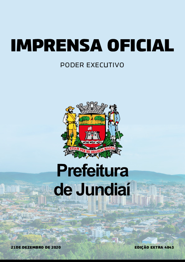 Edição Extra 4843 – Imprensa Oficial