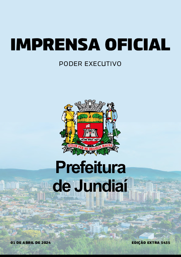 Edição Extra 5435 – Imprensa Oficial